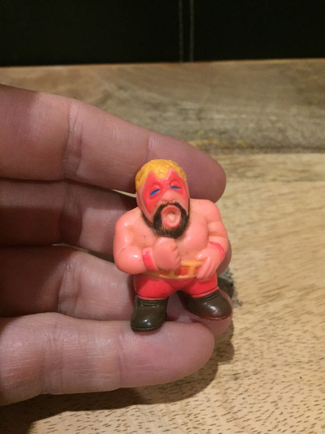 Vintage 1980's Soma Toys Master Wrestler PVC Figure / Cake Topper ...