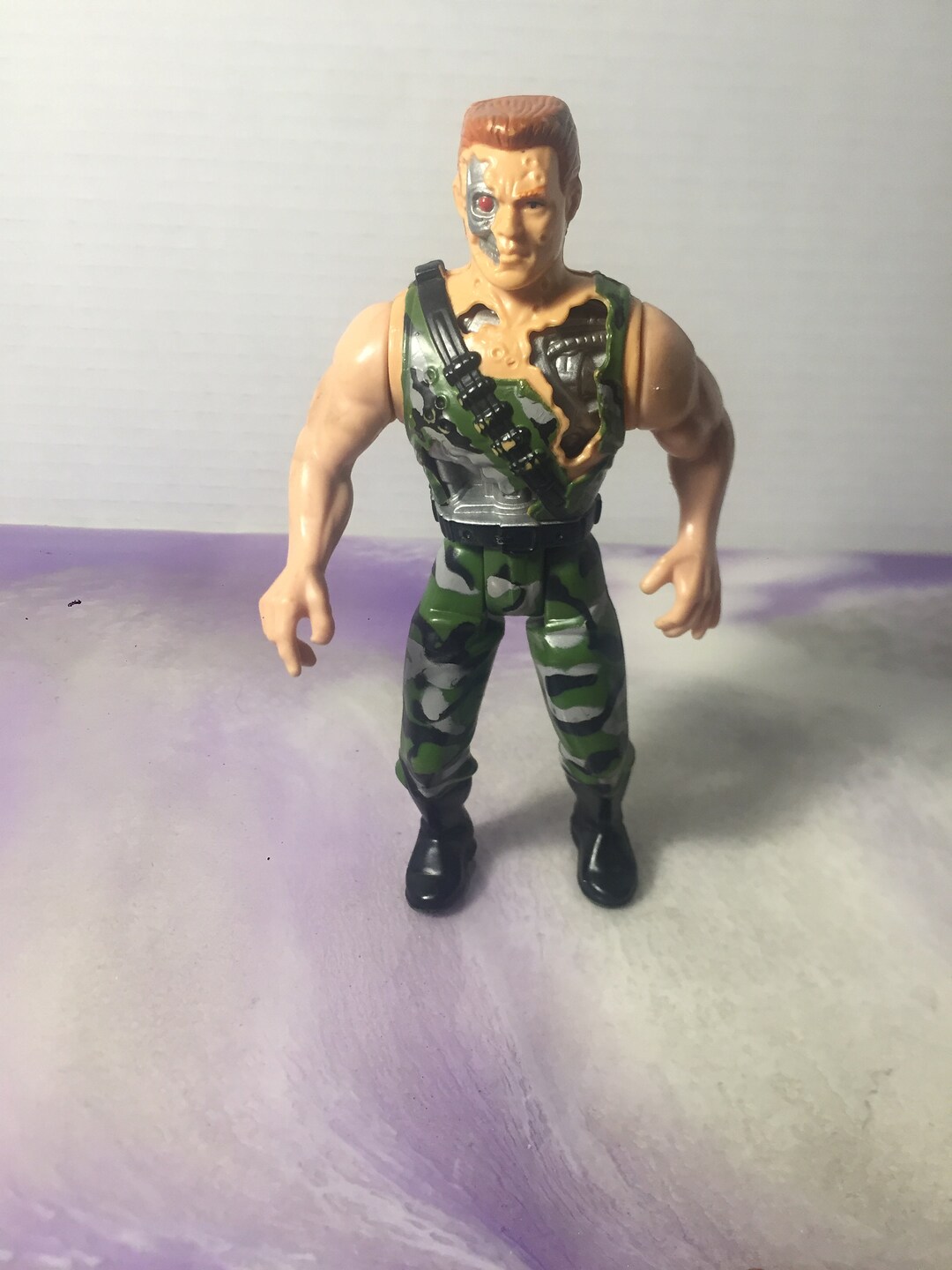 Vintage 1991 Kenner Hot Blast Terminator 2 T2 Action Figure T-1000 Used ...