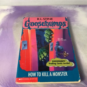 Vintage How to Kill a Monster (goosebumps - Series ) by R.L. Stine ...
