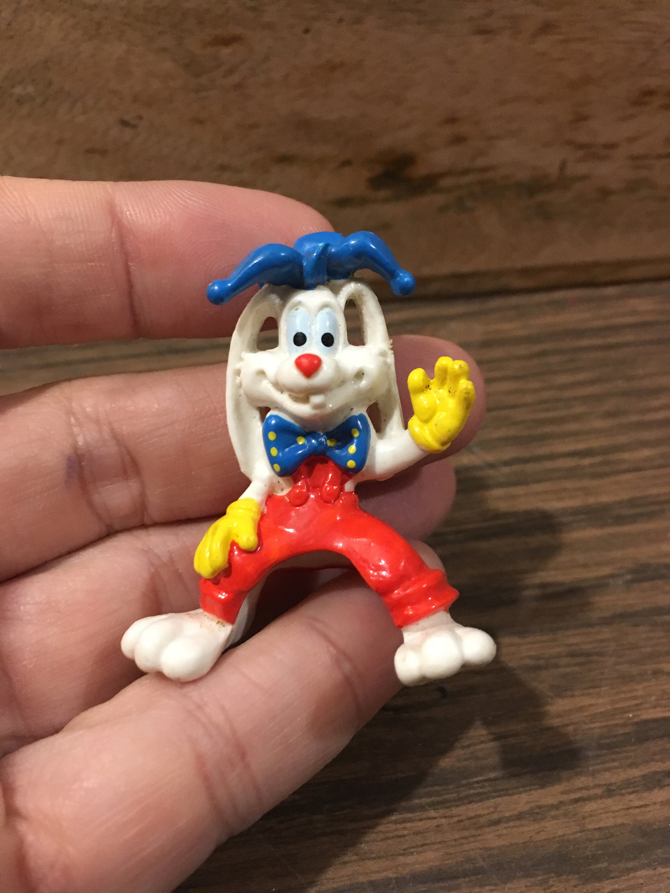 Vintage 1987 Who Framed Roger Rabbit PVC Figure/ Cake Topper - Etsy