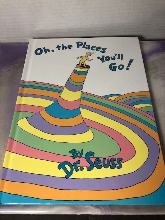Vintage Dr. Seuss Oh the Places You'll Go by Dr. Seuss - Etsy