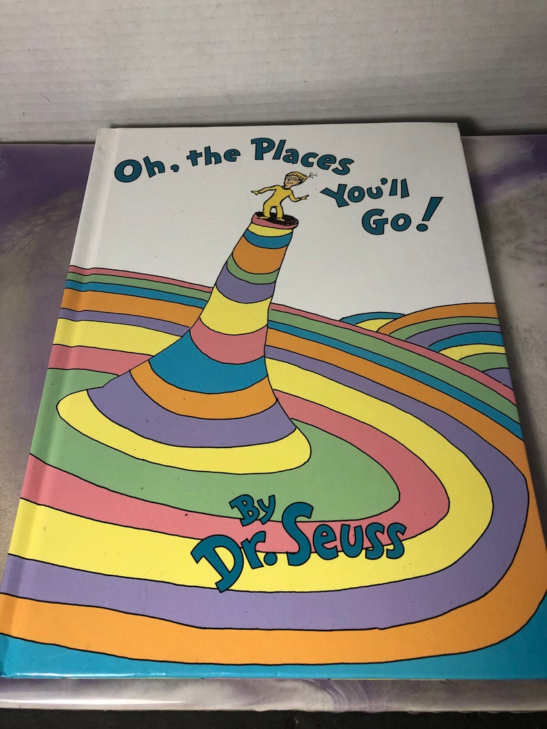 Vintage Dr. Seuss Oh the Places You'll Go by Dr. Seuss - Etsy