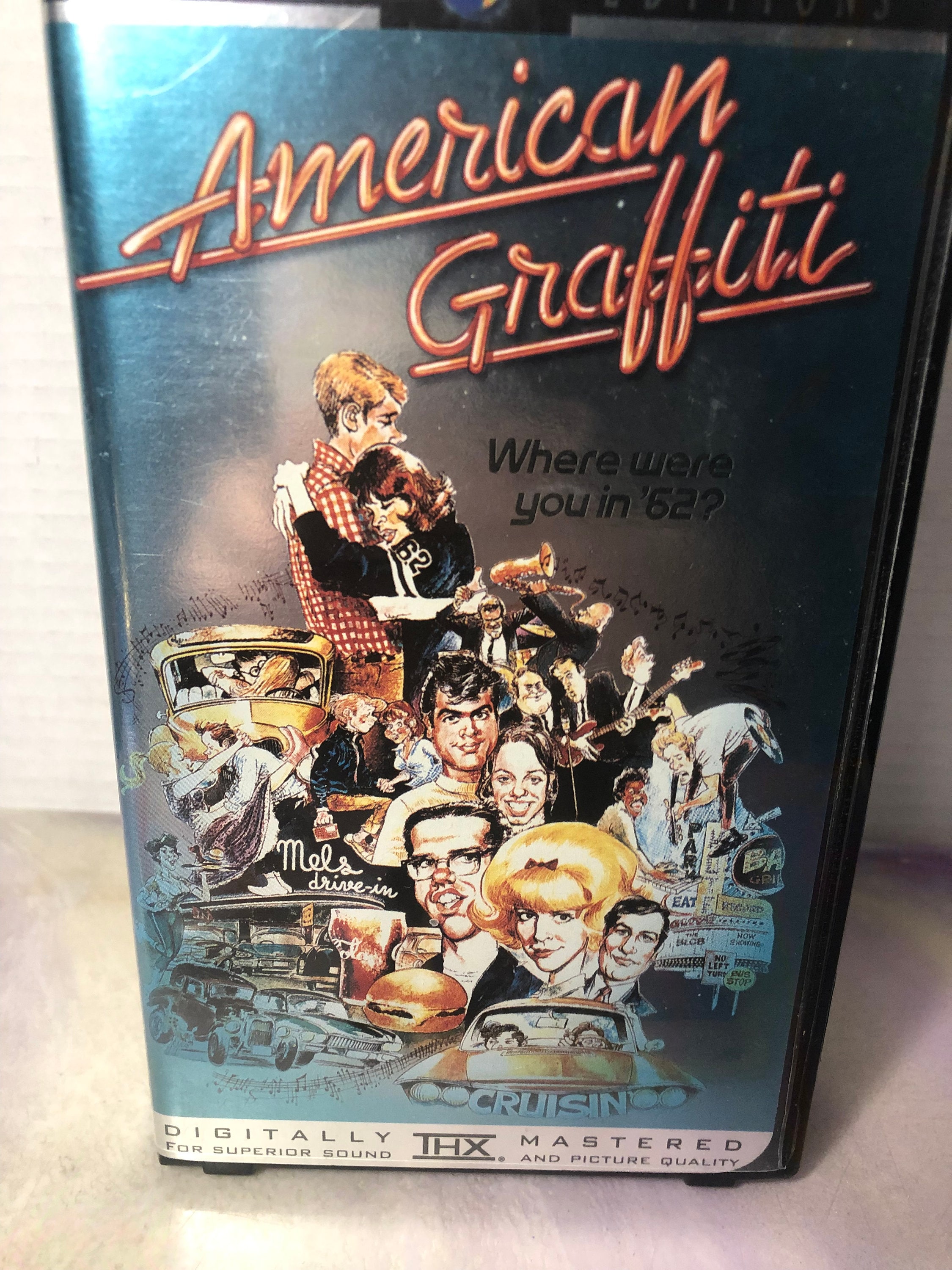 Vintage American Graffiti Clamshell VHS Tape Retro VHS - Etsy