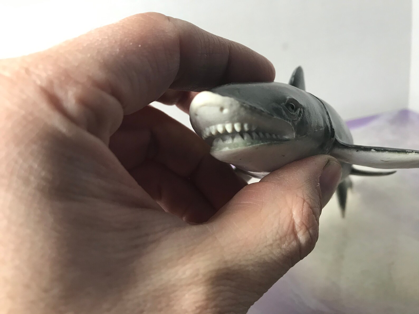 Vintage Made in China TIGER Shark PVC Plastic Shark Figure - Etsy