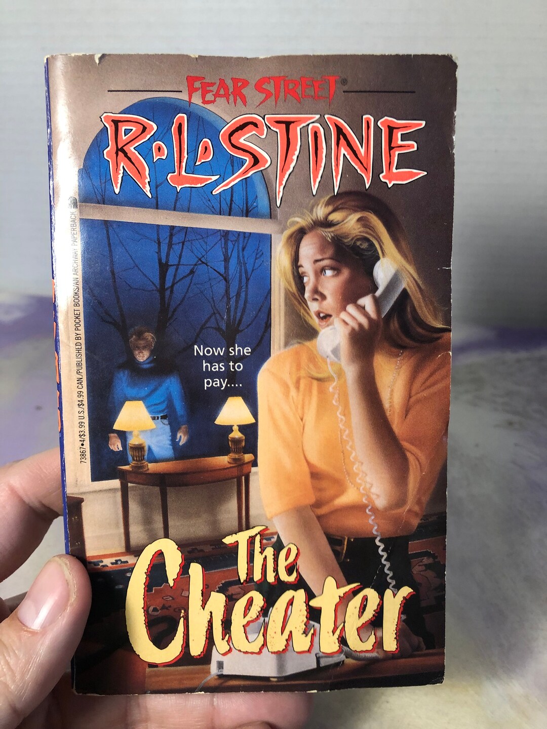Vintage the Cheater Fear Street Series by R.L. Stine paperback Book ...