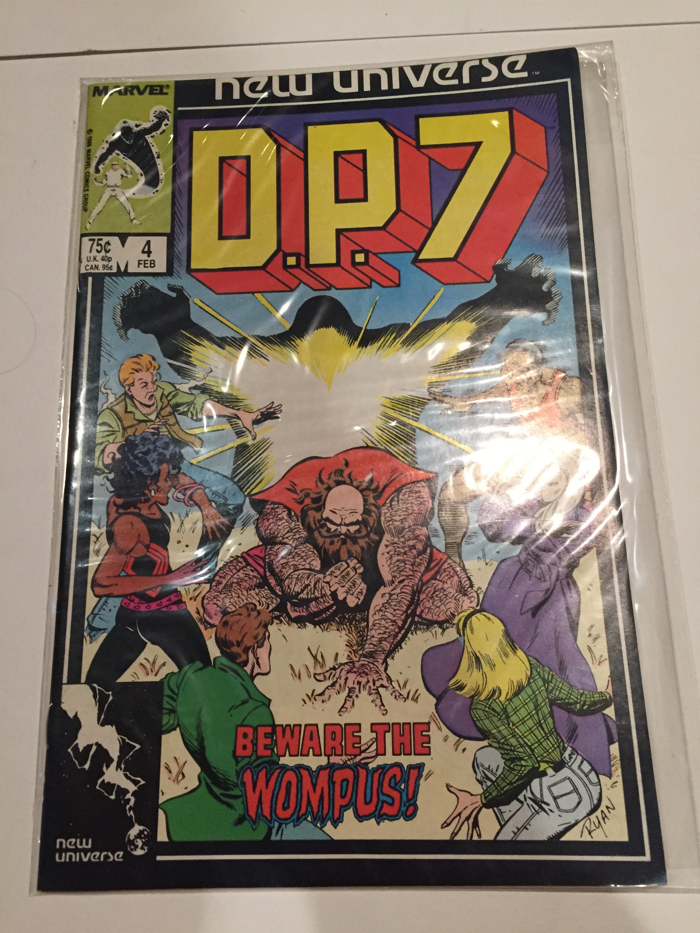 Vintage Marvel Comics New Universe DP7 4 Rare Vintage - Etsy