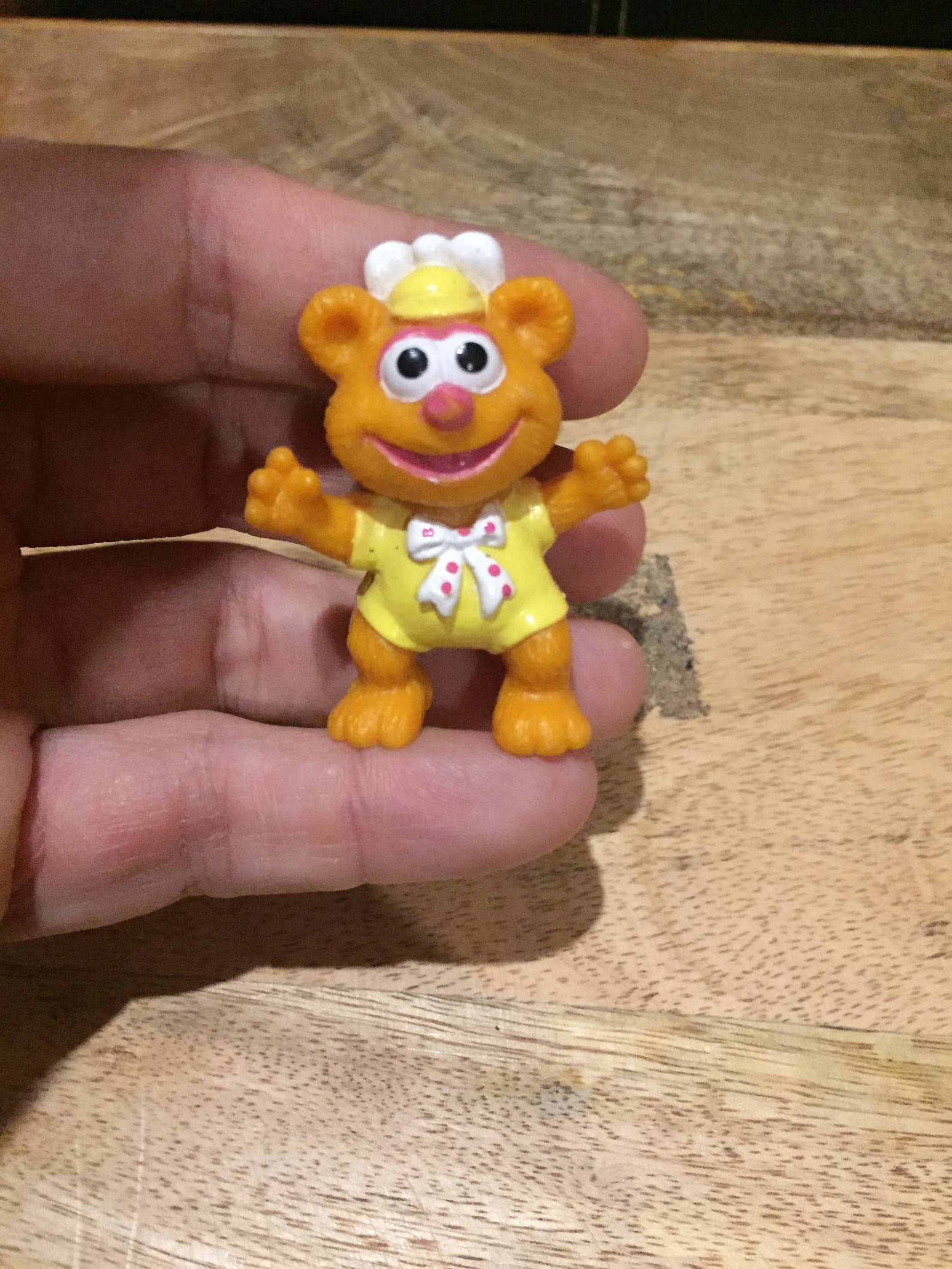 Vintage 1986 Muppet Babies Fozzie the Bear Standing PVC Figure Cake ...