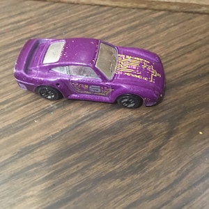 Vintage Hot Wheels Purple Porsche 1987 Mattel Hong Kong - Vintage Hot ...