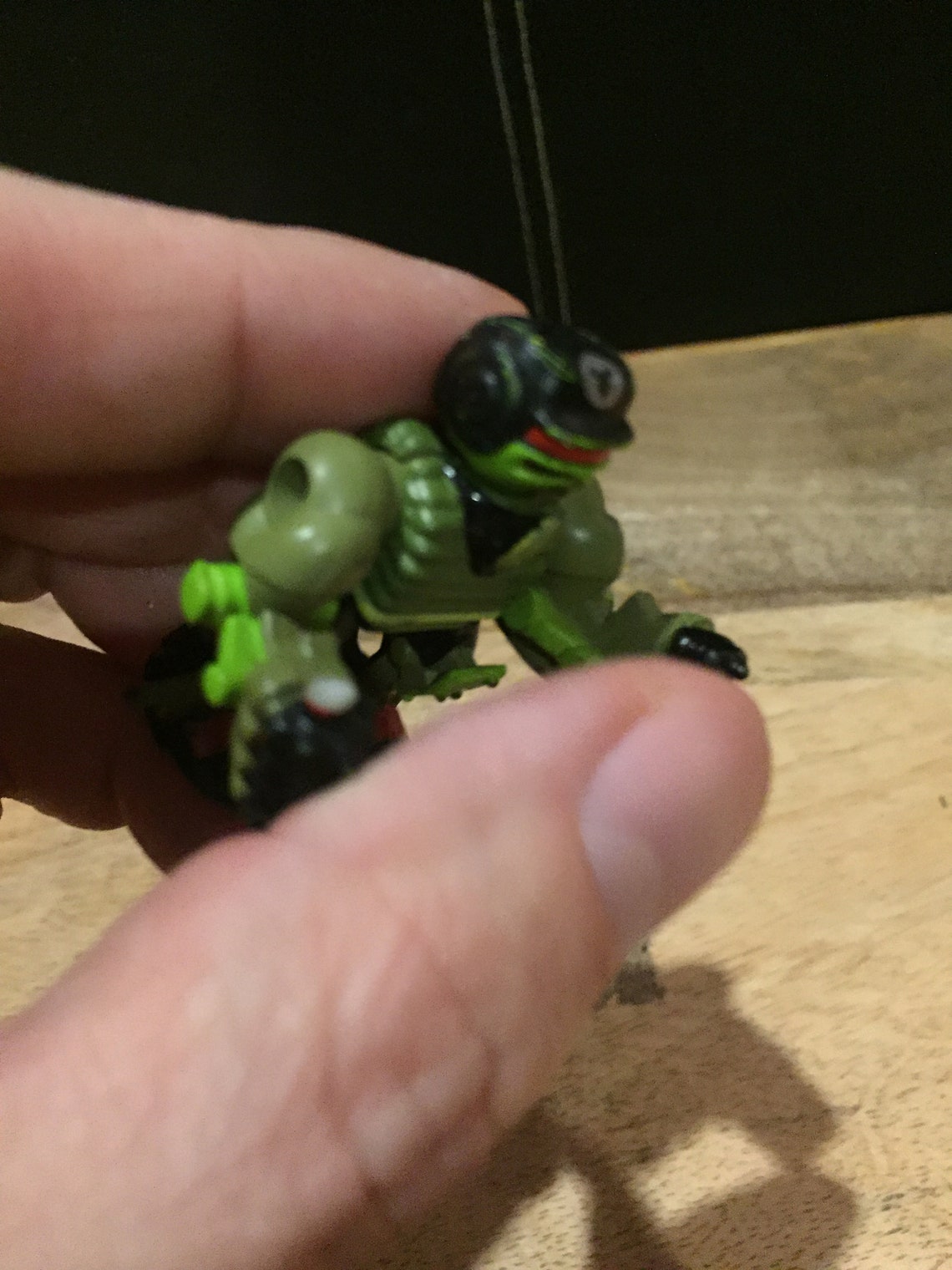 Vintage Micro Machines Z Bots - Z Bot Rantor (missing Bat) Rare Vintage ...
