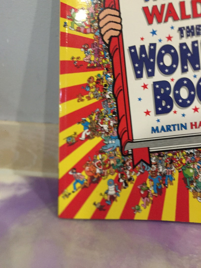 Where's Waldo Vintage the Wonder Book by Martin Handford (1992 ...