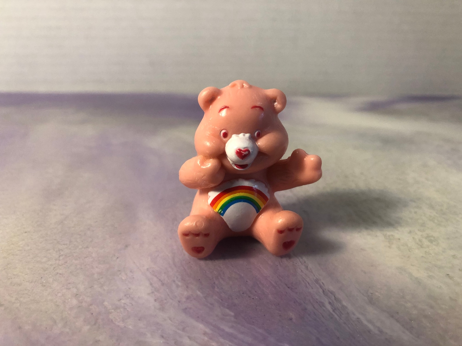 Vintage Care Bears Figure Cheer Bear Vintage Cake Topper Used | Etsy