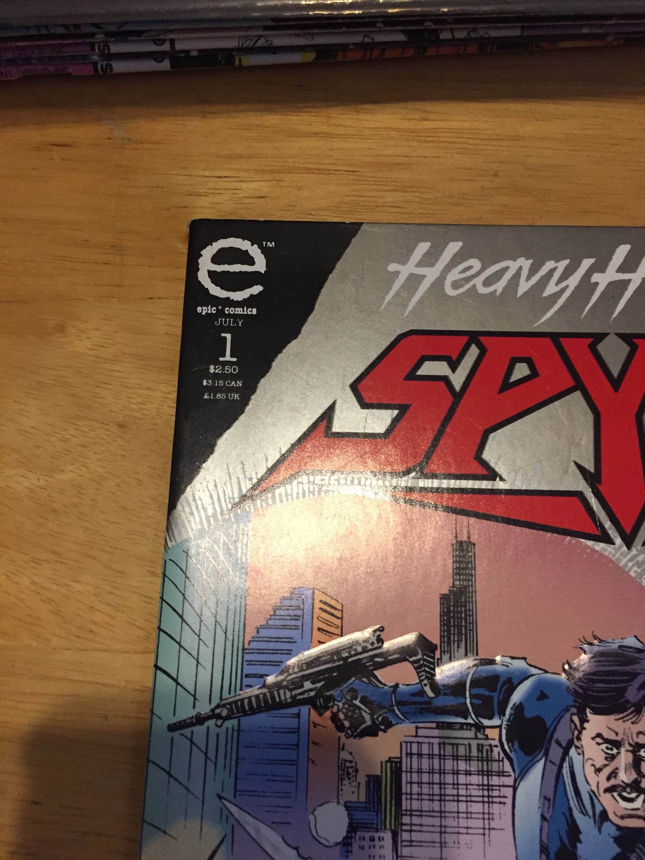 Vintage Epic Marvel Comics Heavy Hitters Spyke 1 1993 Rare | Etsy