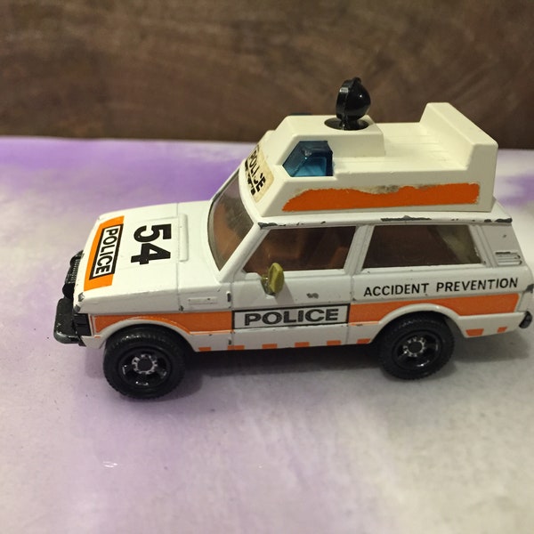 Matchbox Rover Police - Etsy