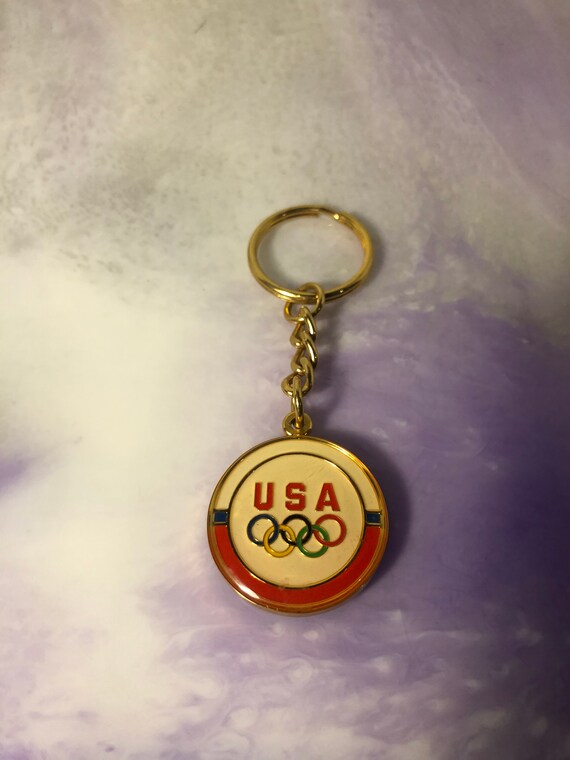 Vintage Keychain Team USA Olympic Keychain General Motors | Etsy
