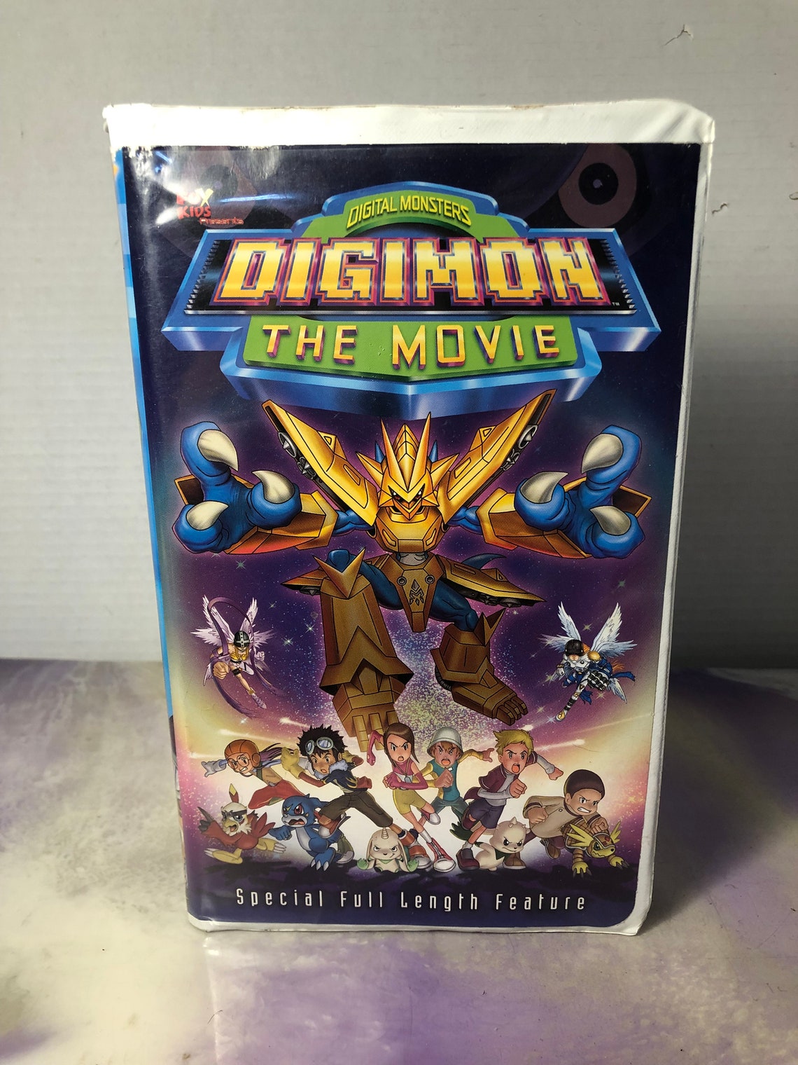 Vintage Digimon the Movie VHS Movie Tape Video 2001 Release - Etsy Denmark