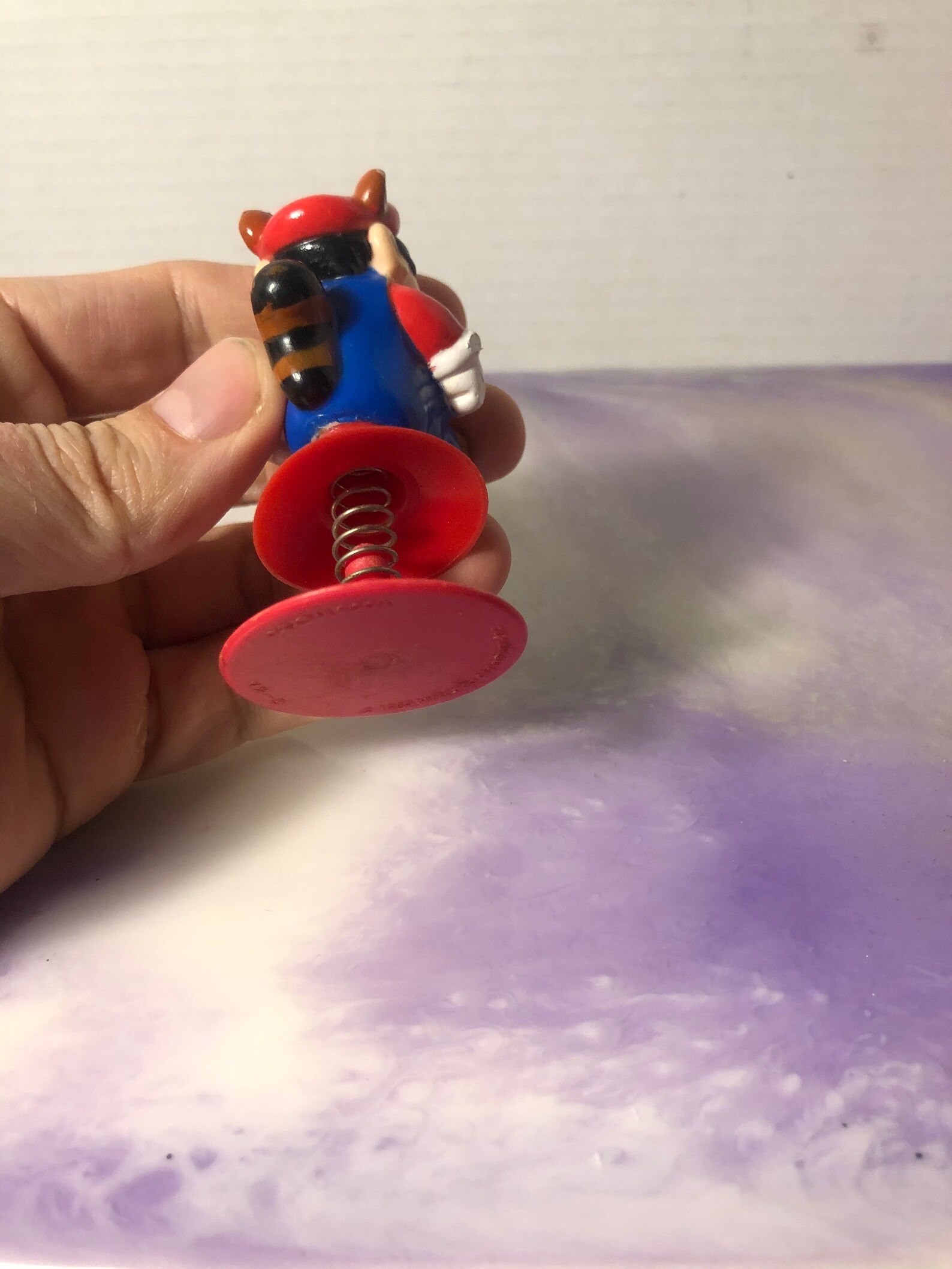 Vintage 1989 Super Mario Brothers Mario Spring Loaded Toy - Etsy