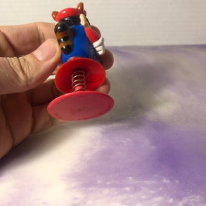 Vintage 1989 Super Mario Brothers Mario Spring Loaded Toy Raccoon Suit ...