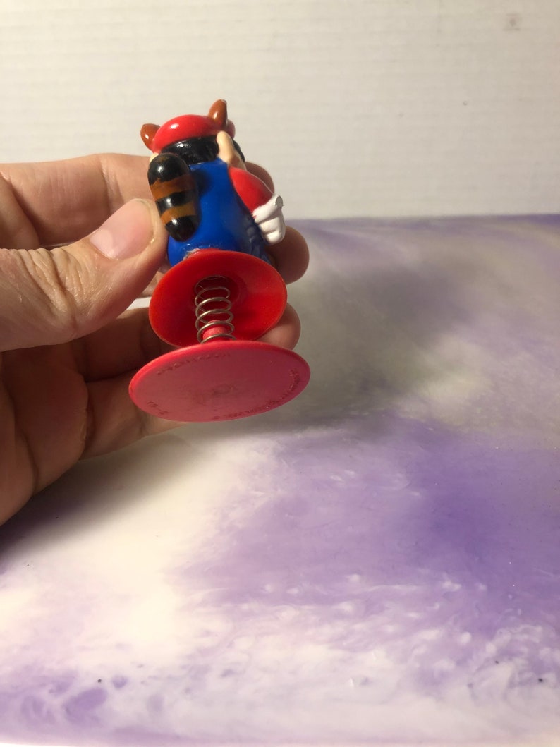 Vintage 1989 Super Mario Brothers Mario Spring Loaded Toy | Etsy