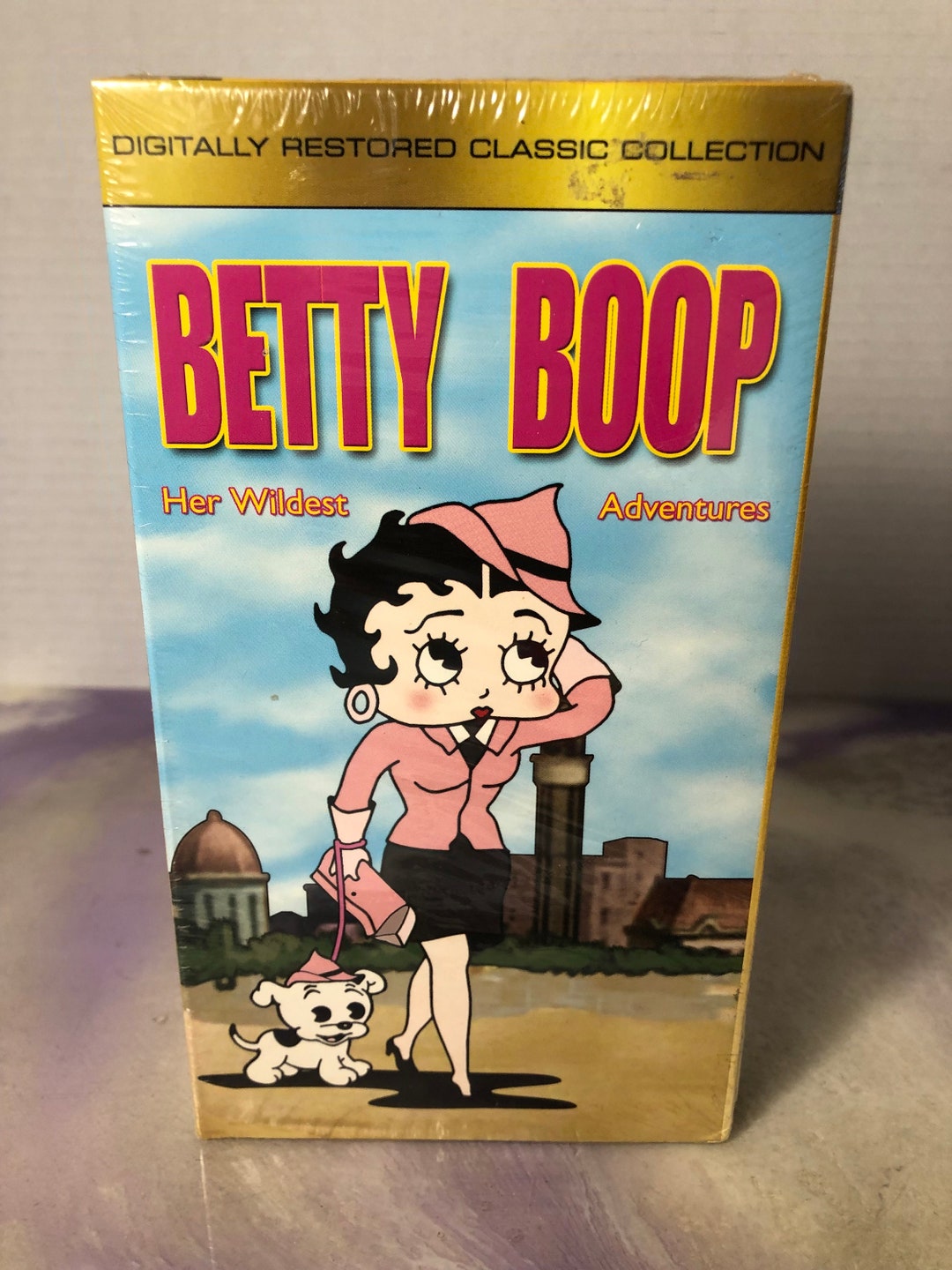 Vintage VHS Tape Movie - Betty Boop Cartoon - Classic 1950's Movie ...