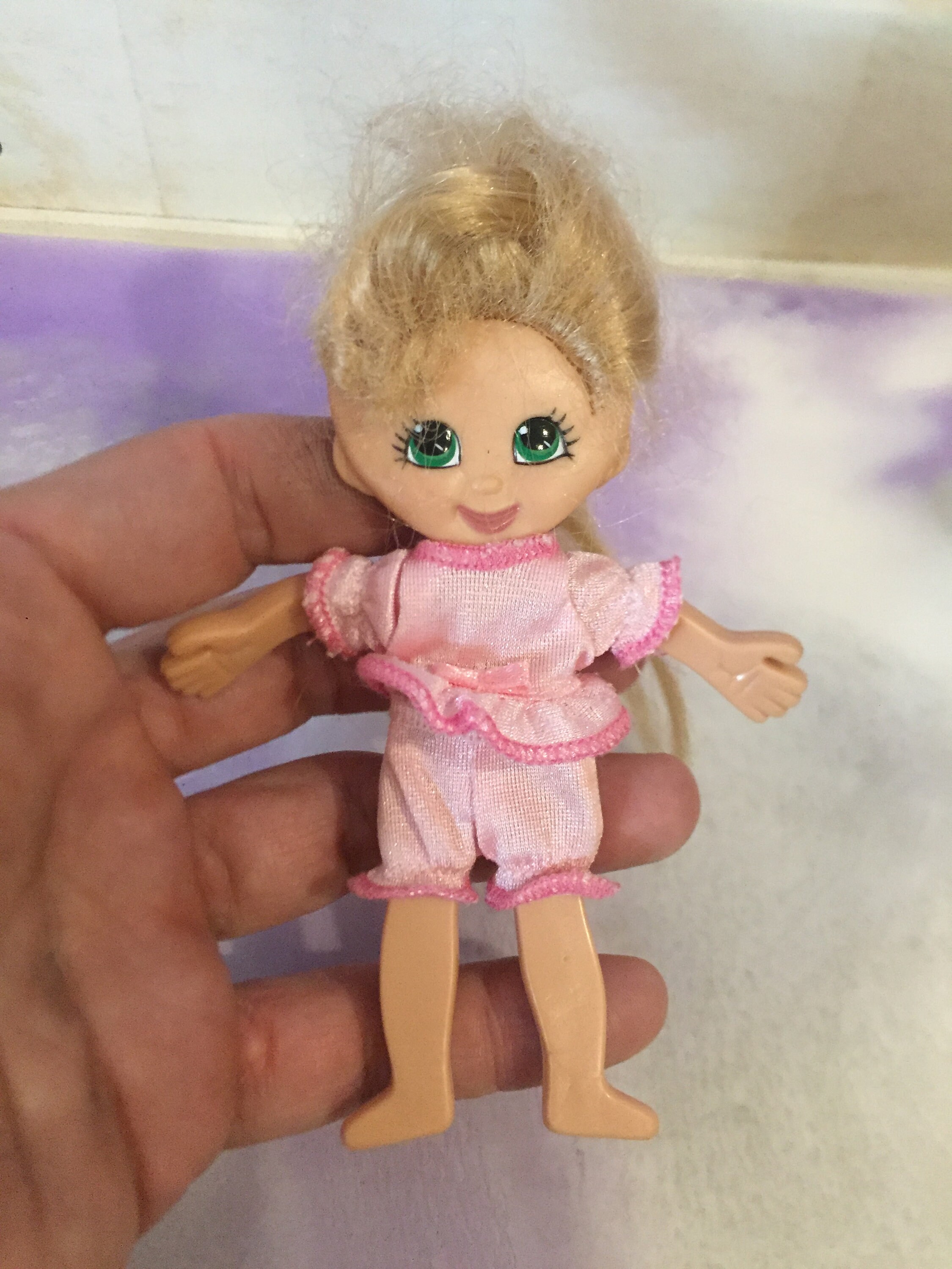 Vintage Bendable Doll With Hair Action Figure Bendy Toy Rare - Etsy