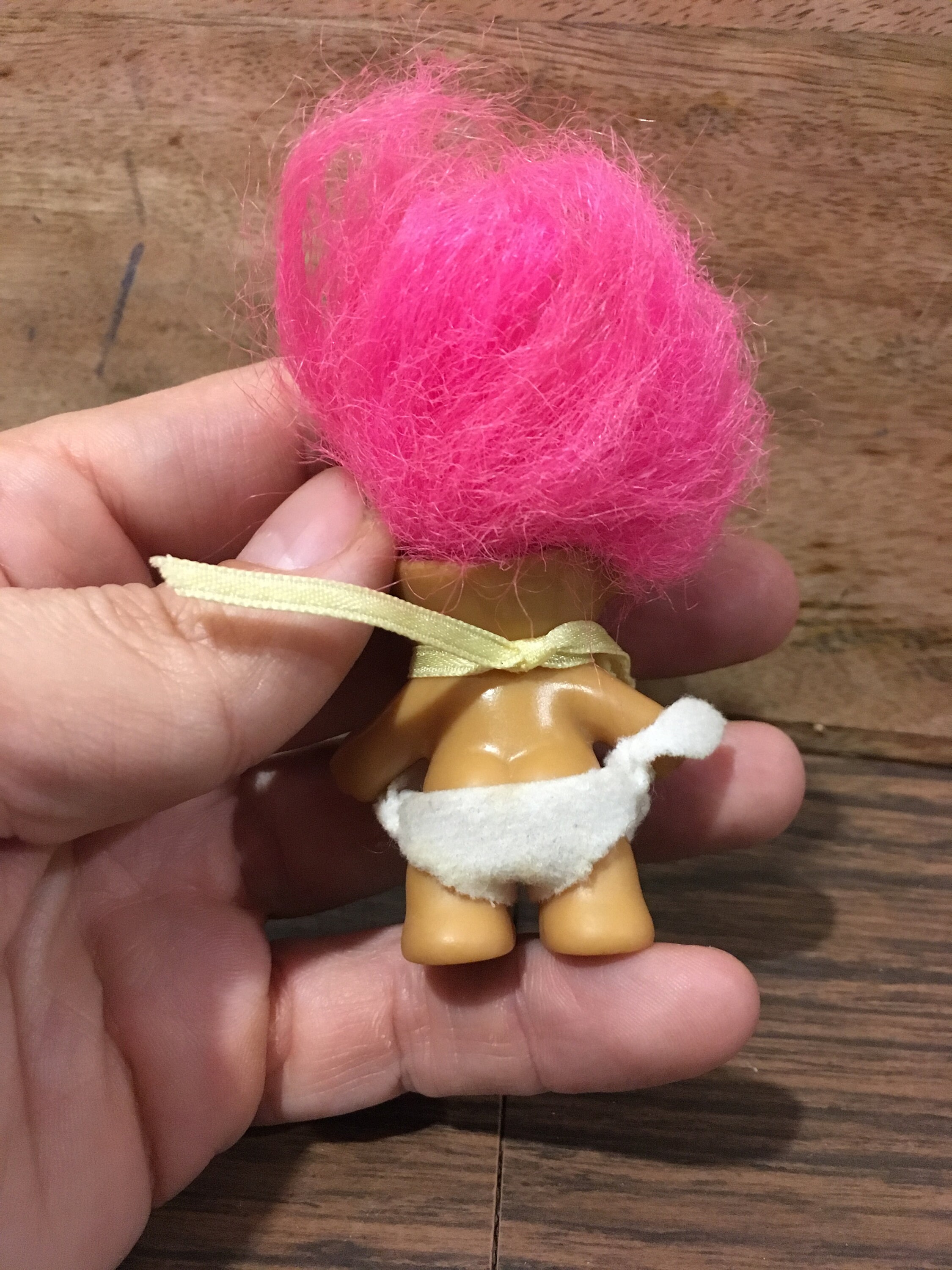 Baby Troll Russ Troll Doll Pink Hair Rare Vintage - Etsy