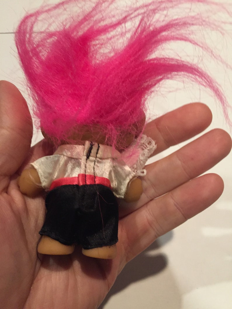 Sweetheart Troll Russ Troll Doll Pink Hair Rare Vintage - Etsy