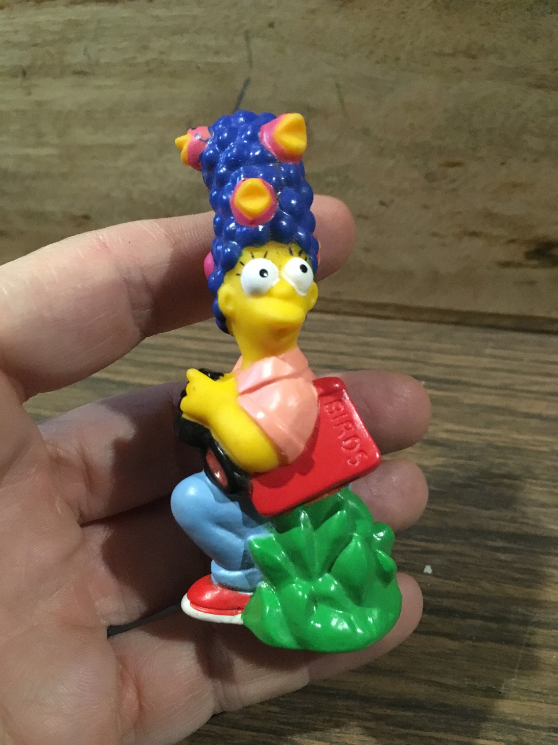 Vintage Simpsons Marge Birdwatcher PVC Figure Cake Topper | Etsy