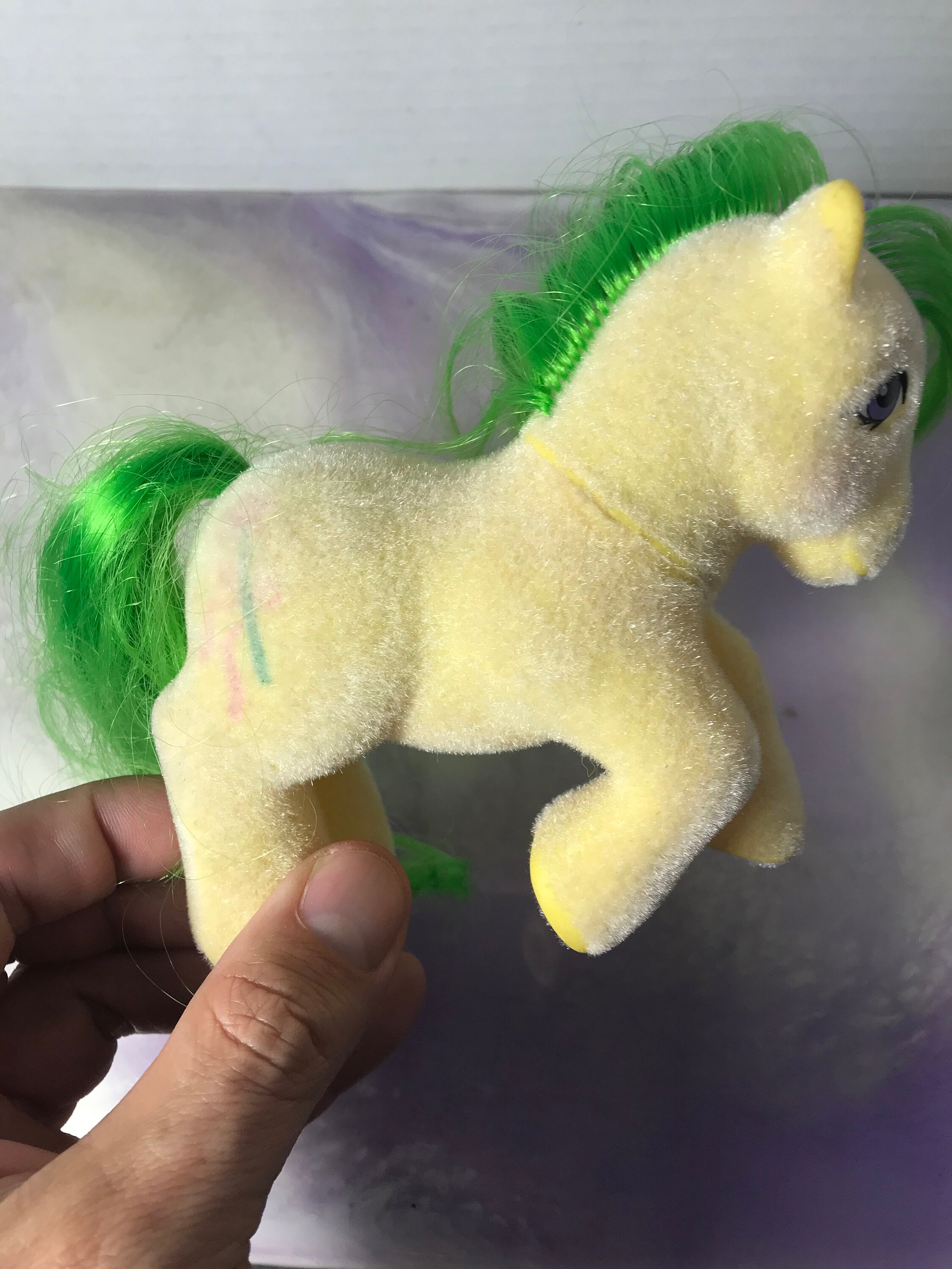 Rare Vintage G1 My Little Pony MLP Magic Star so Soft Yellow - Etsy