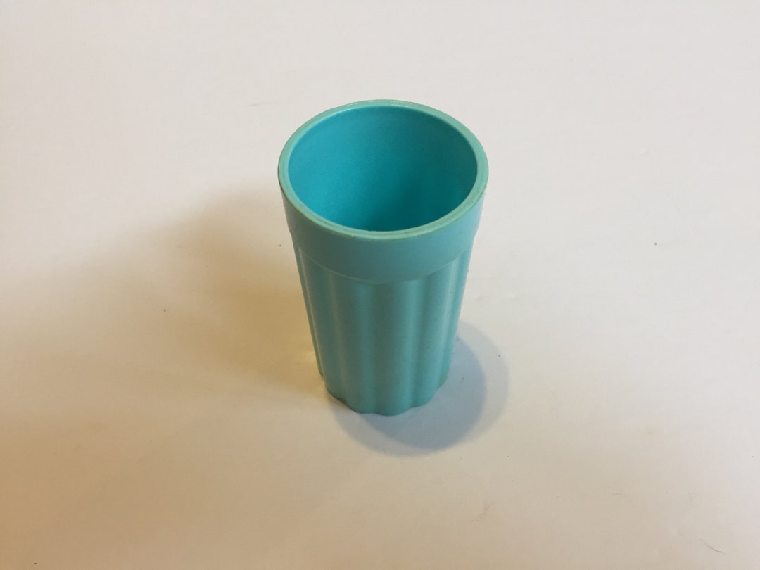 Vintage Tupperware Tupper Toys Light Blue Glass / Cup! Rare Nostalgia ...
