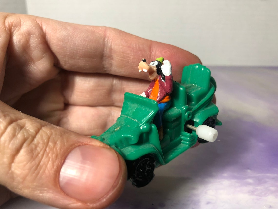 Vintage 1980s Disney Goofy Wind up Toy Car Rare Fun - Etsy