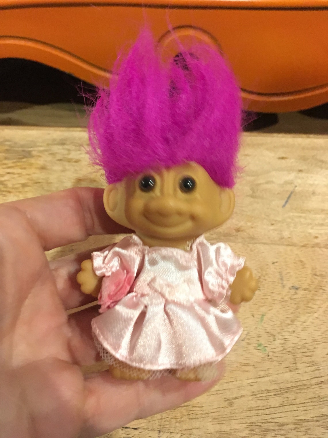 Vintage Purple Hair Troll Doll Russ Troll Doll Purple | Etsy