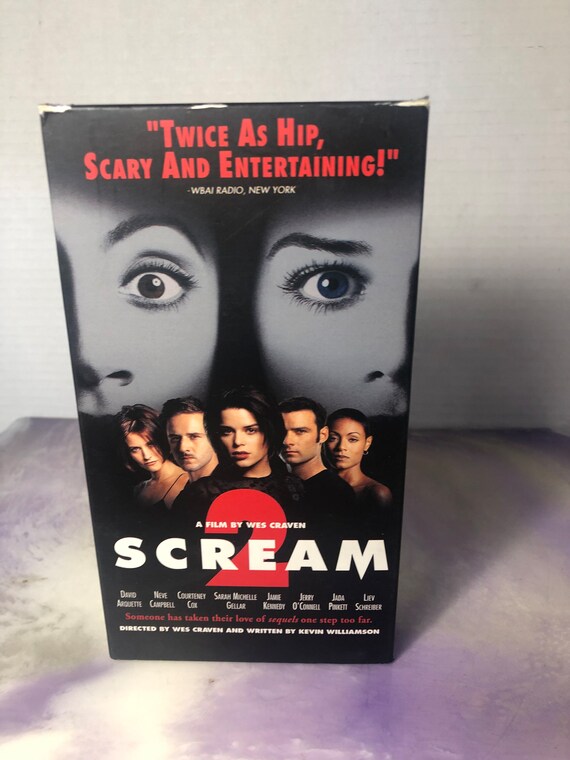 Vintage Scream 2 VHS Movie Tape Video 1990's Release - Etsy