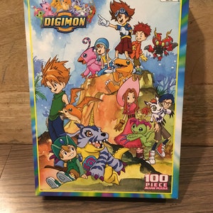 Vintage Digimon 100 Piece Puzzle - Brand New Unopened Digimon Vintage ...