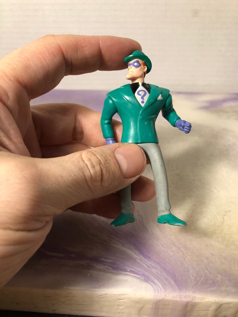 Vintage Batman the Animated Series the Riddler Action Figure / - Etsy