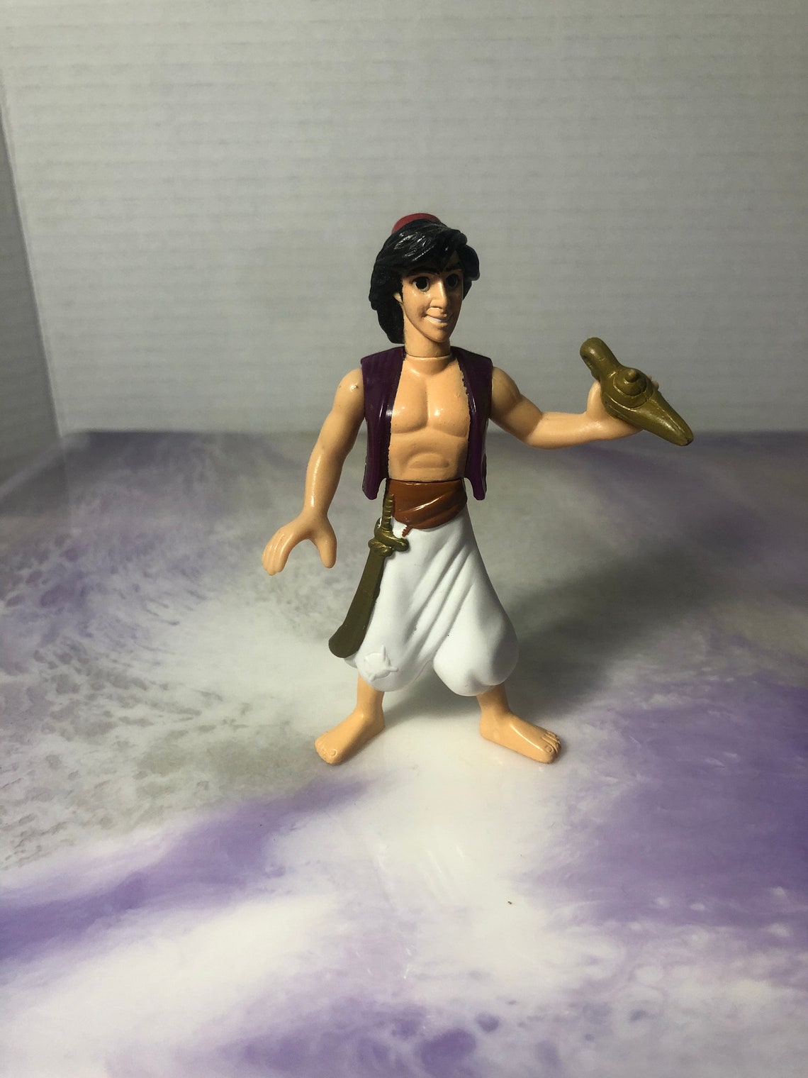 Vintage Disney's Aladdin Figure Aladdin and the Lamp - Etsy