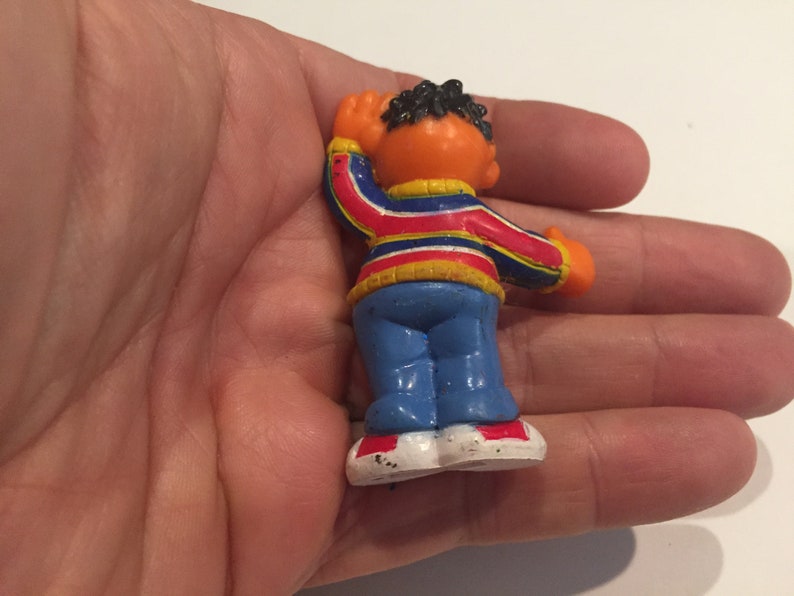 Vintage Sesame Street ERNIE Waving Figure PVC Cake Topper Rare - Etsy
