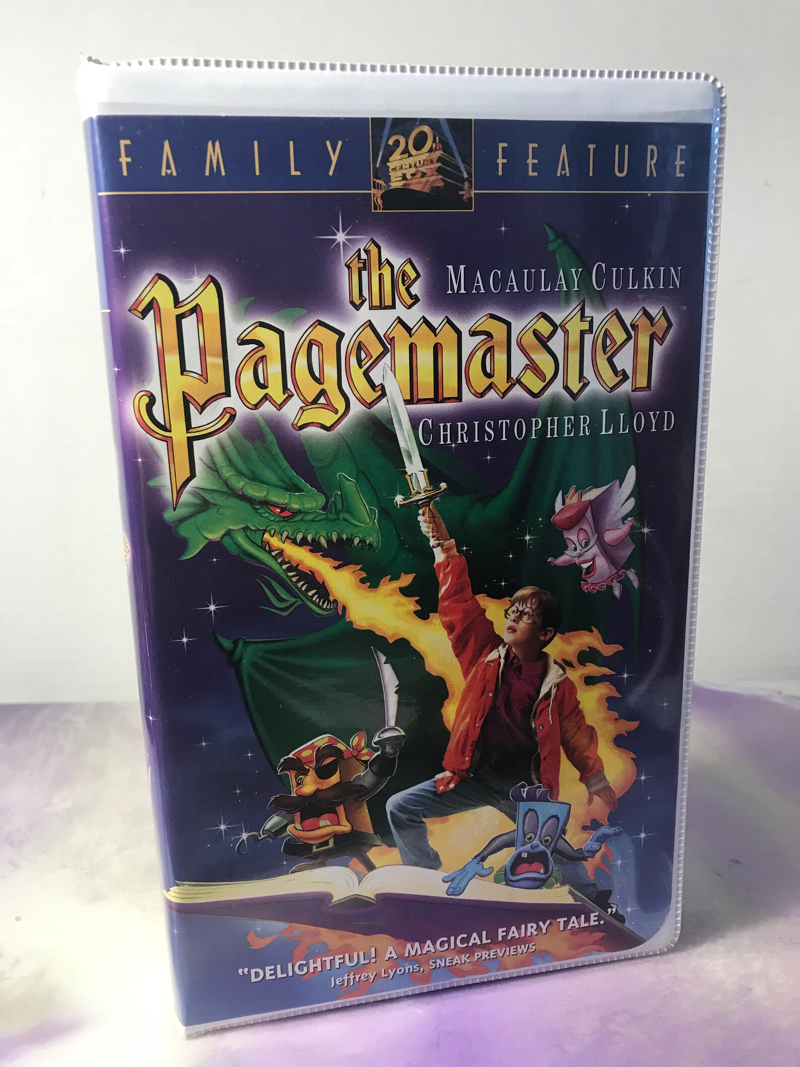 Vintage the Pagemaster VHS Cassette Tape Vintage 90's - Etsy