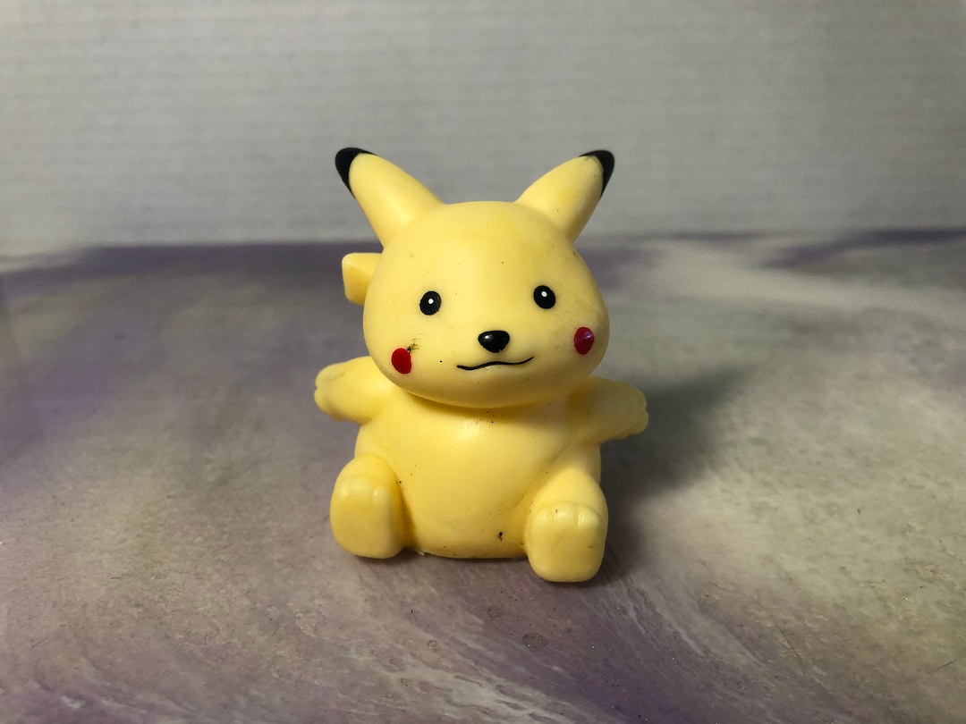 Vintage Pokemon - PIKACHU Squeak Toy - Assorted - Rare Vintage Pokemon ...