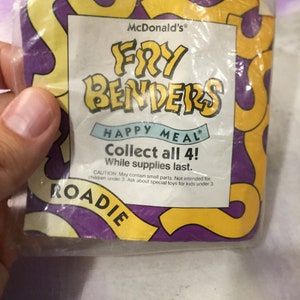 Fry Benders ROADIE Complete Mcdonald's Happy Meal Toy! 1990's - Rare ...