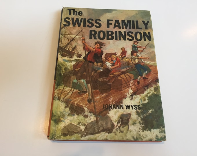 Vintage Bancroft Classic Books - the Swiss Family Robinson - Johann ...
