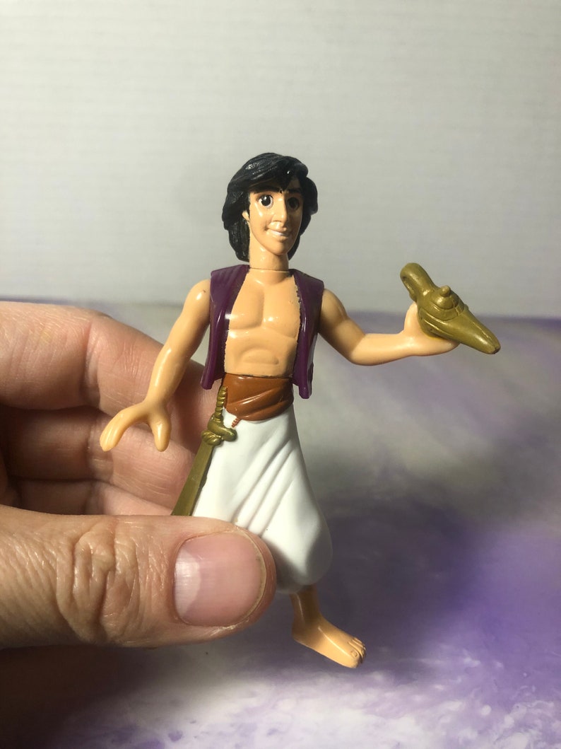 Vintage Disney's Aladdin Figure Aladdin and the Lamp - Etsy