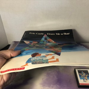 Vintage Draw Me a Star Eric Carle Book and Tape Combo Vintage 1980's ...
