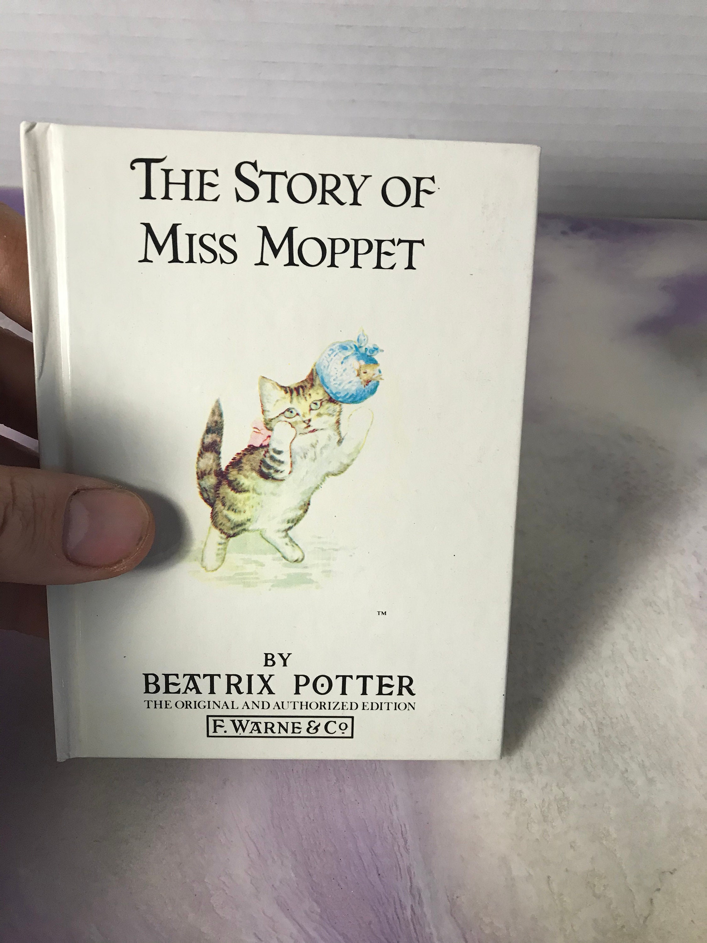 Vintage the Story of Miss Moppet - by Beatrix Potter - Children's Story ...