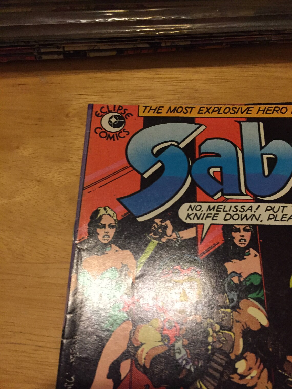 Eclipse Comics Sabre 3 1992 Vintage Rare Comic Book | Etsy