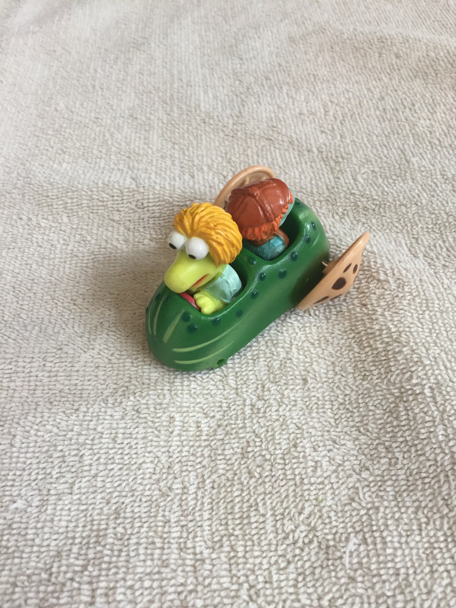 Vintage Mcdonald's Fraggle Rock Boober & Wemb Happy Meal Toy 1987 ...