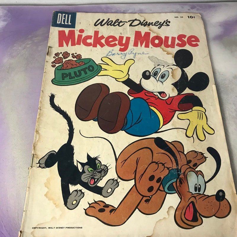 1950s Mickey Mouse - Etsy