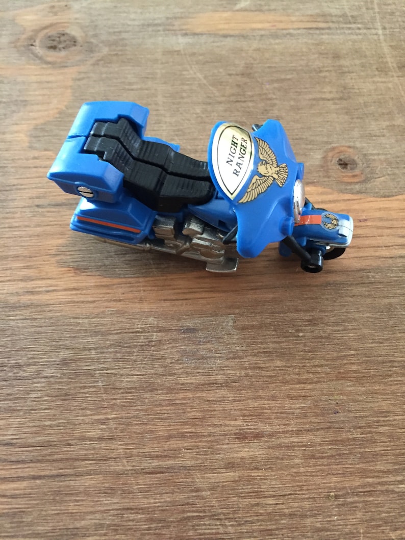 Vintage Gobots Night Ranger Motorcycle Action Figure Bandai | Etsy