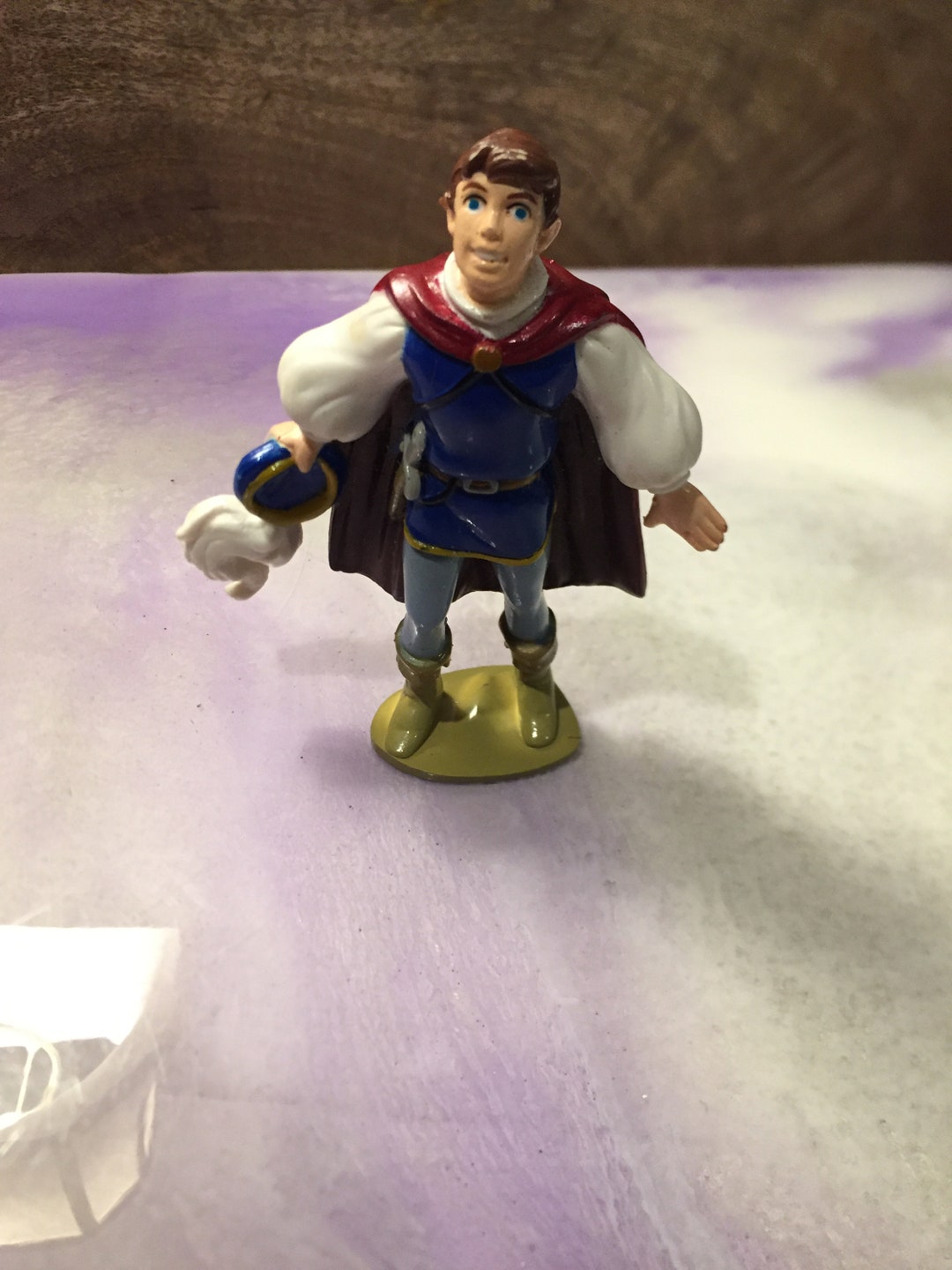 Vintage Disney 1993 Mattel SNOW WHITE Prince Florian Figure PVC Cake ...