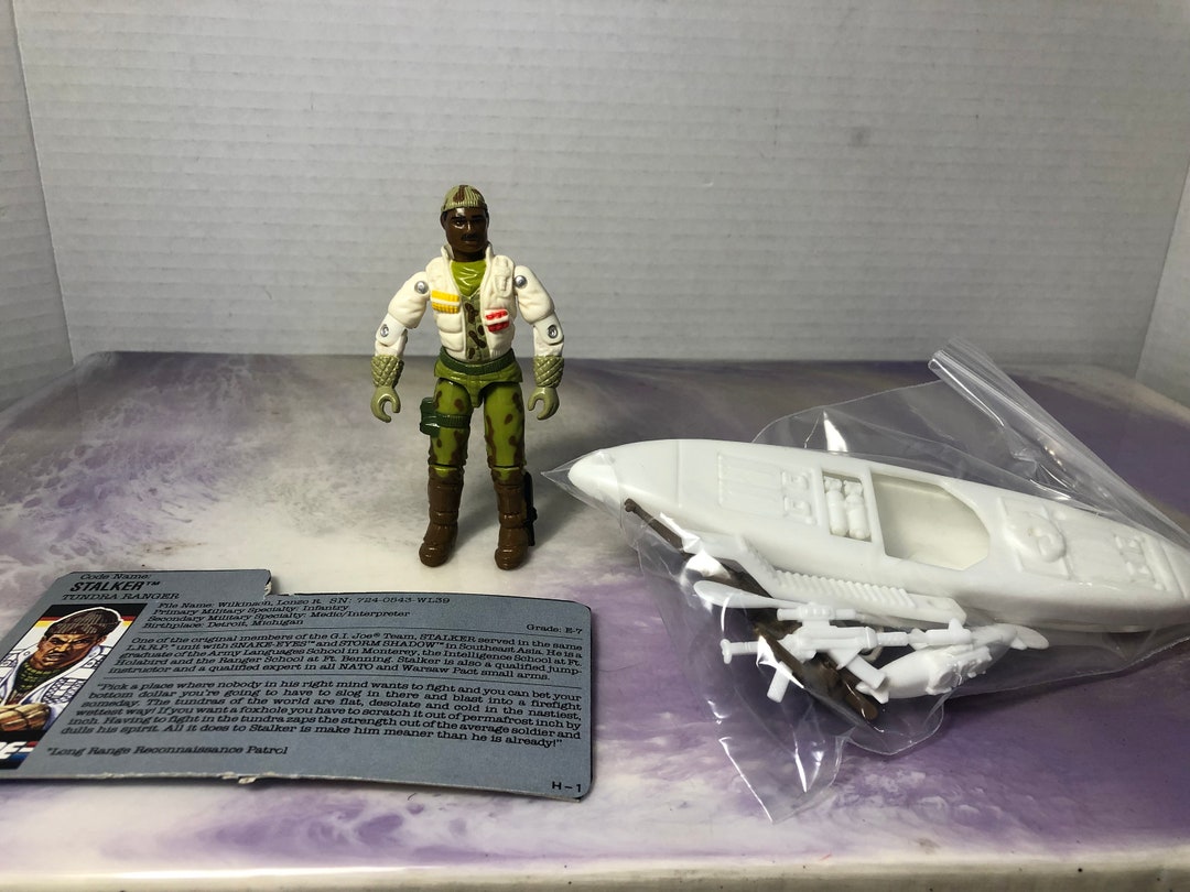 Vintage GI Joe 1989 Stalker V2 Rare Vintage Action Figure Gi Joe Arah ...