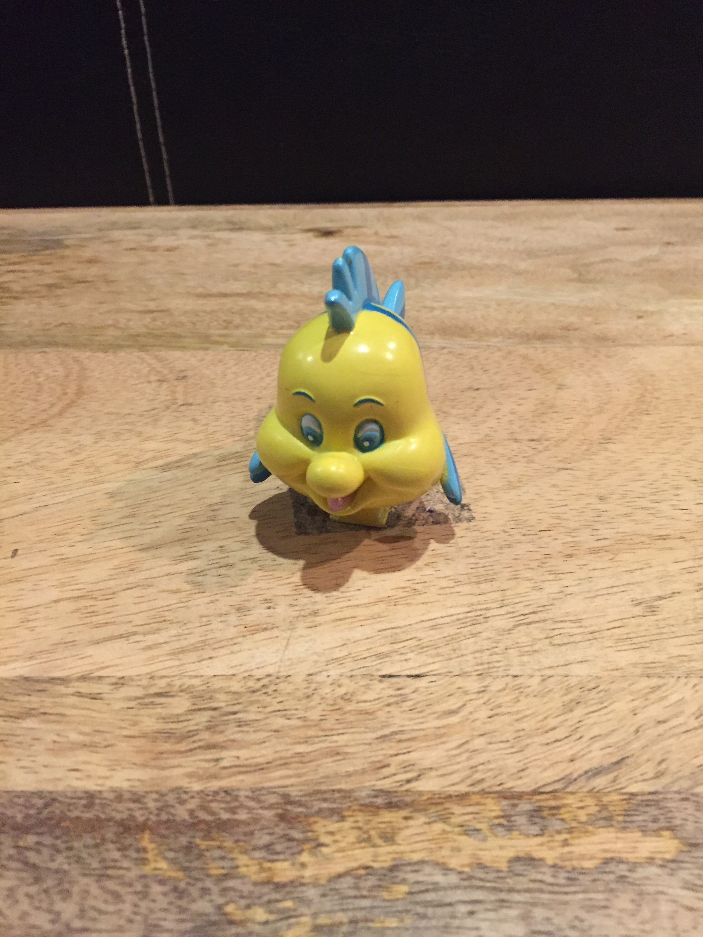 Vintage Disney the Little Mermaid Large FLOUNDER Figure Cake Topper ...